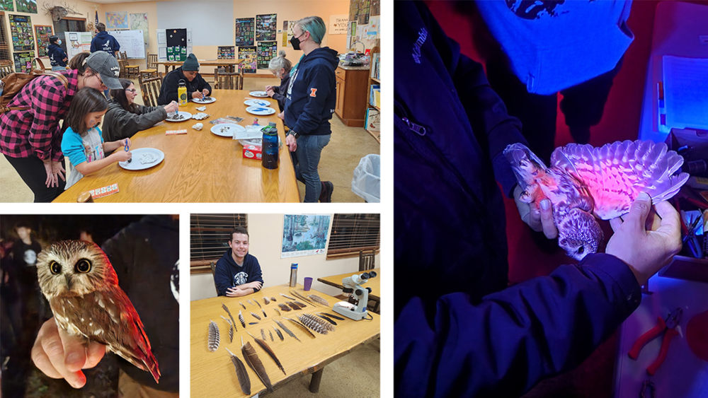 Students host Owl Night outreach event for second year, and it’s a real ...